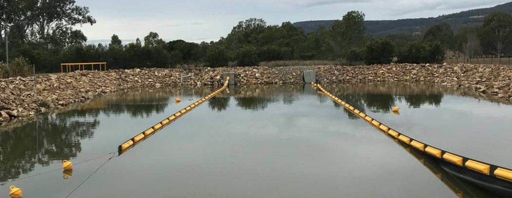 Floating Baffles Lower BOD, TSS and Improve Settling Pond Effectiveness