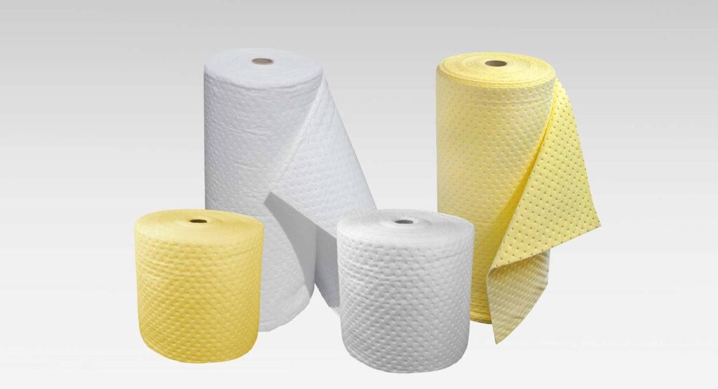 Absorbent Rolls | Create Custom Sized Absorbent Sheets | SPILMAX