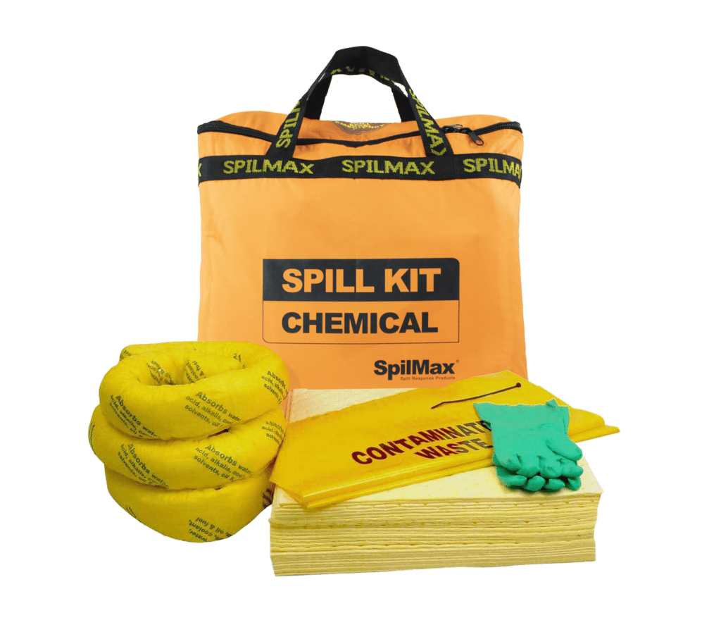 SpilMax Chemical Spill Kits for Vehicles and Workplaces
