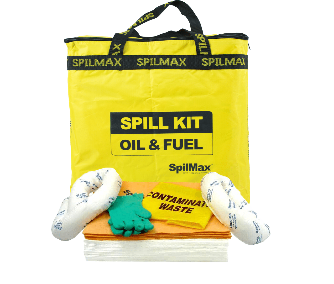 SpilMax Oil and Fuel Spill Kits for Vehicles and Marinas