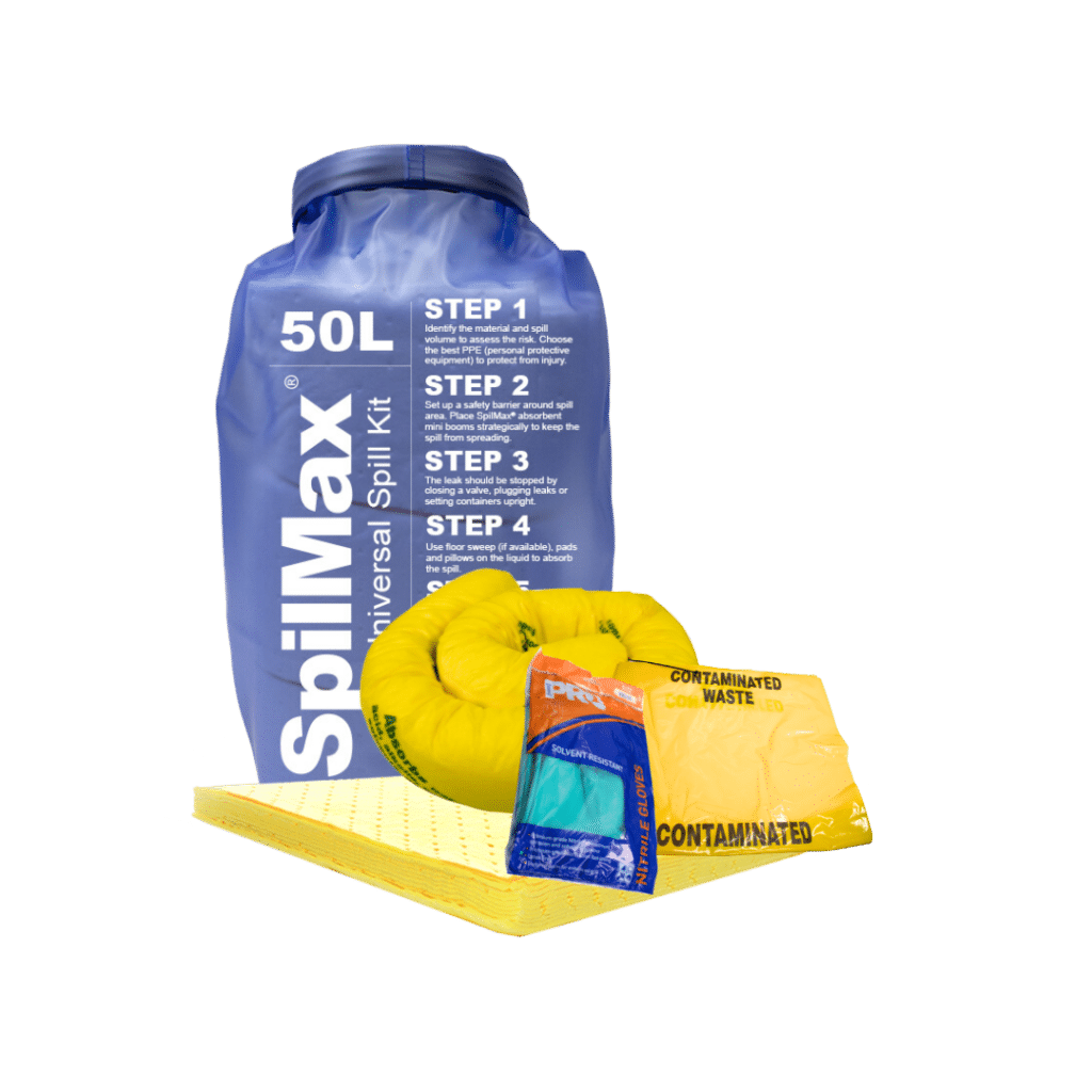SpilMax Universal Spill Kits for Vehicles, Workplaces and Marinas